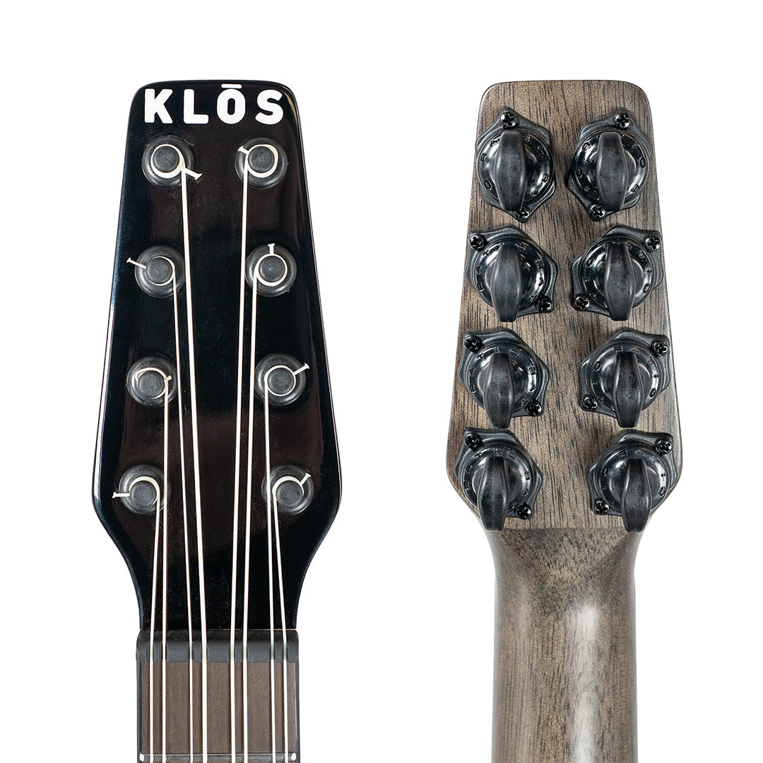 Hybrid 8-String Tenor Deluxe Ukulele – KLOS Guitars