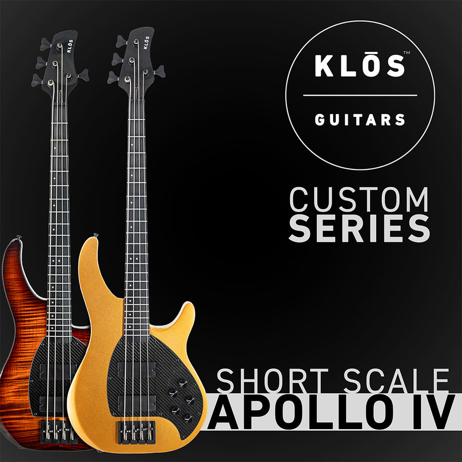 Apollo IV Custom Short Scale Bass – KLOS Guitars