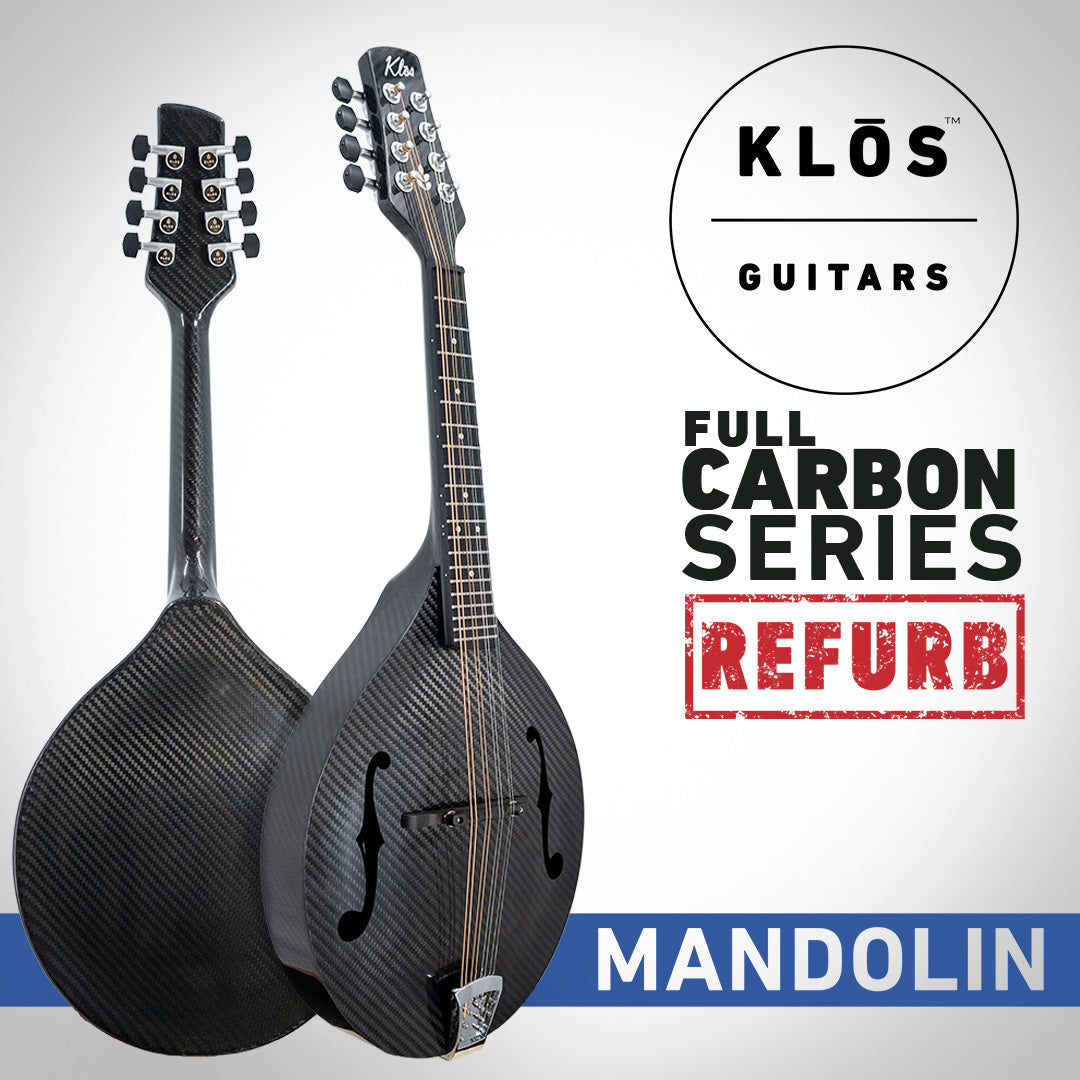 KLŌS Carbon Fiber Mandolin - A Style (Refurbished) – KLOS Guitars