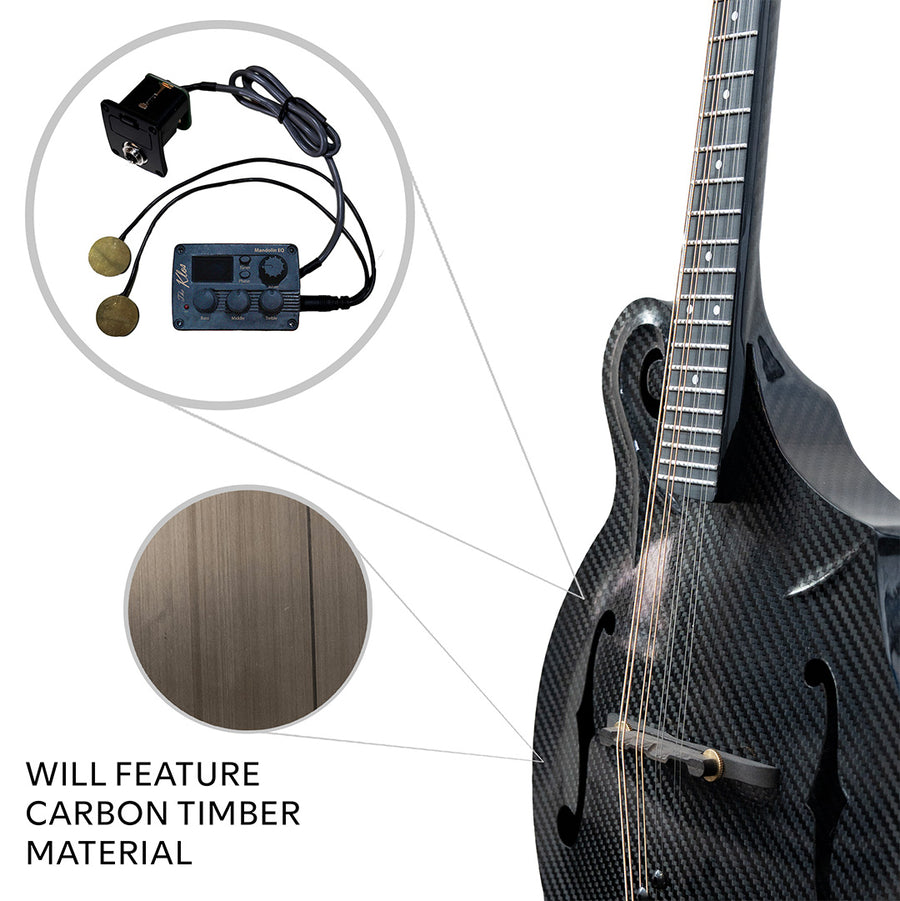 Carbon Fiber F-Style Mandolin – KLOS Guitars
