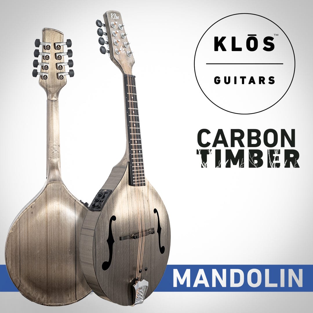 KLŌS Carbon Fiber Mandolin - A Style – KLOS Guitars