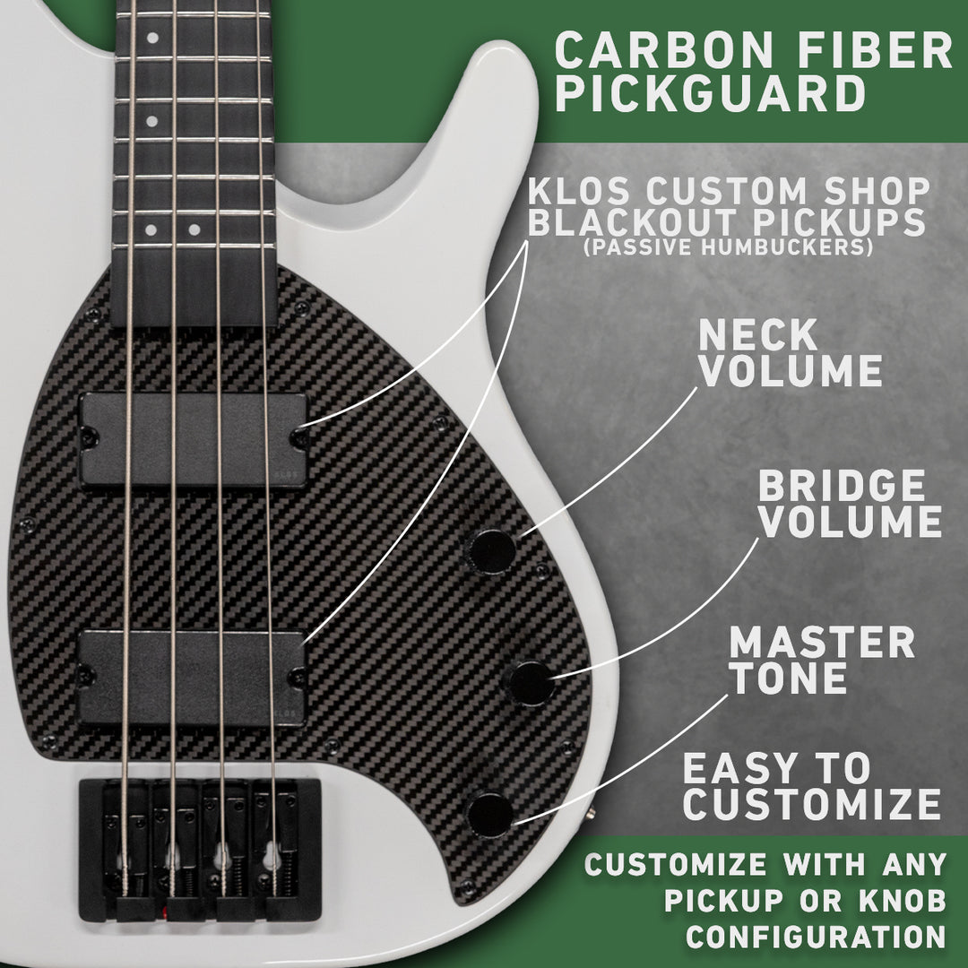 Apollo Electric Carbon FiberBass – KLOS Guitars
